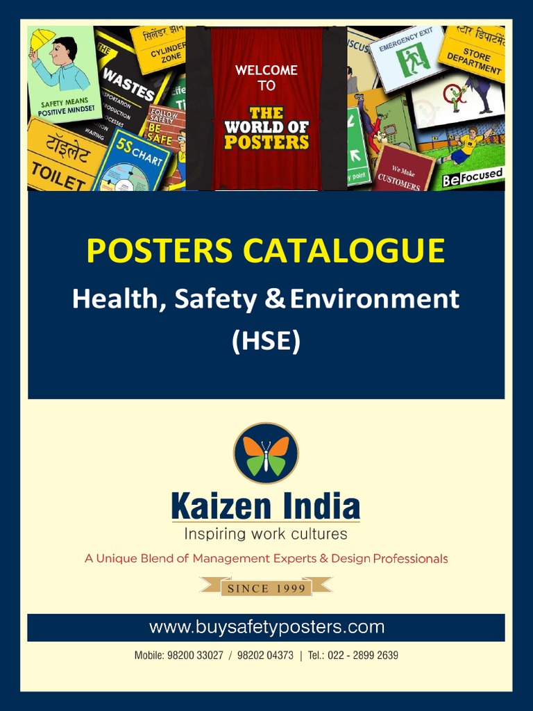 HSE Posters | PDF | Prevention | Occupational Safety And Health