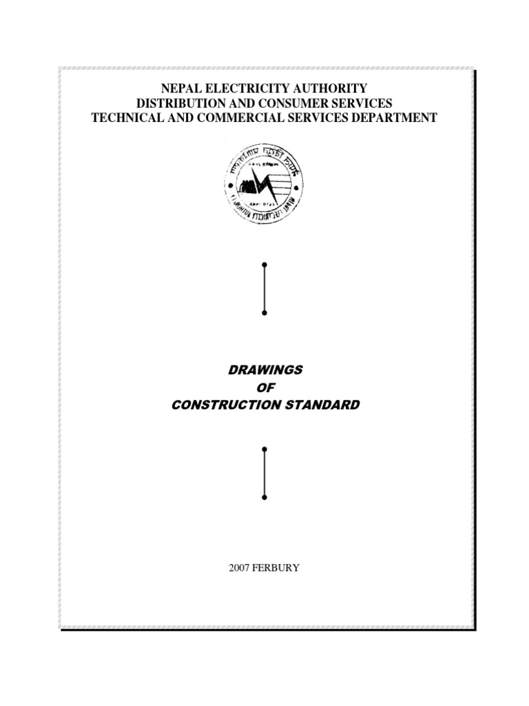 33 KV Transmission Line Design Drawings PDF | PDF | Insulator ...