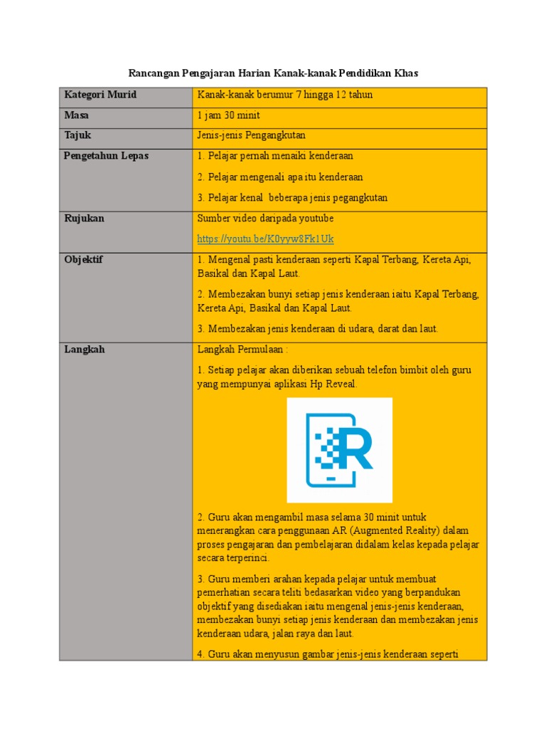 RPH Group Tutorial | PDF