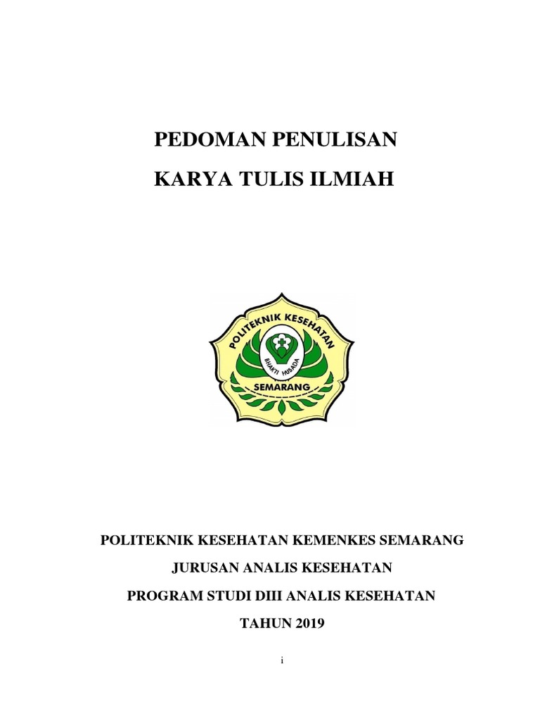 KTI Pedoman Lampiran 2020 | PDF
