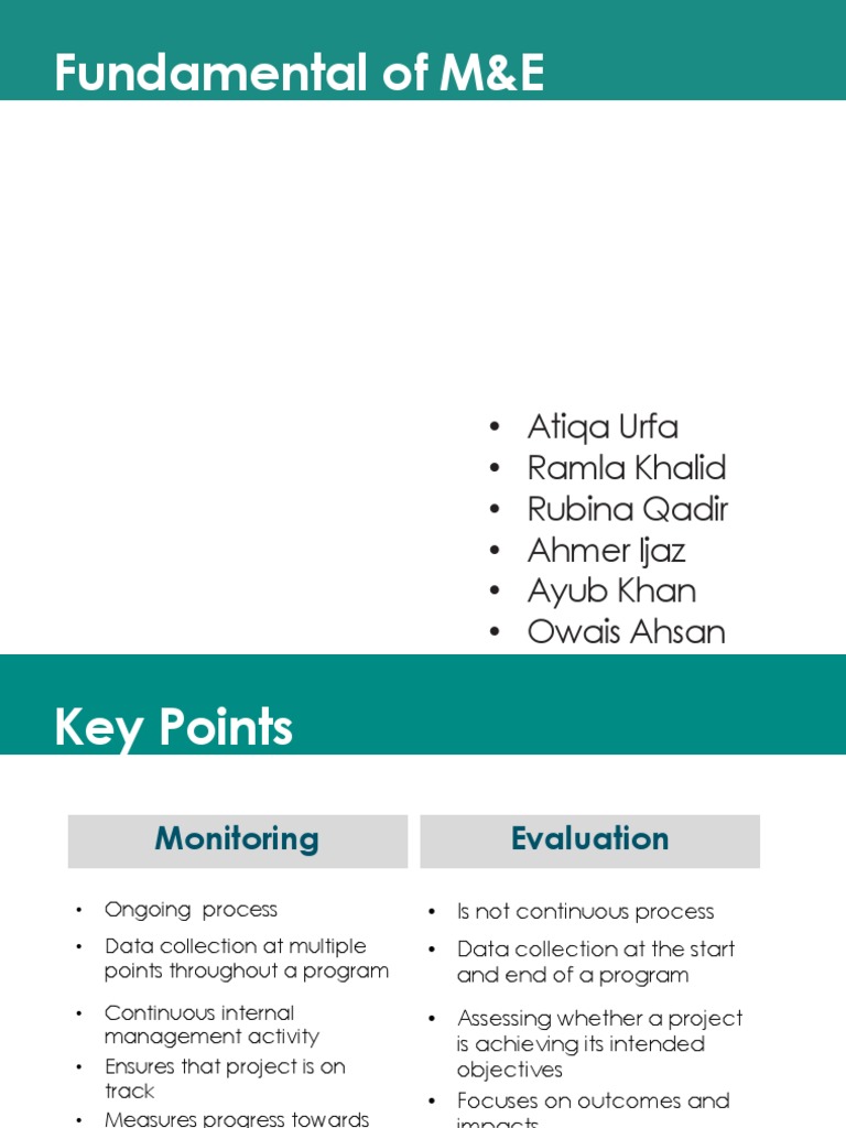Tool 7-Fundamentals of Monitoring and Evaluation | PDF | Evaluation ... Tool 7-Fundamentals of Monitoring and Evaluation | PDF | Evaluation ...