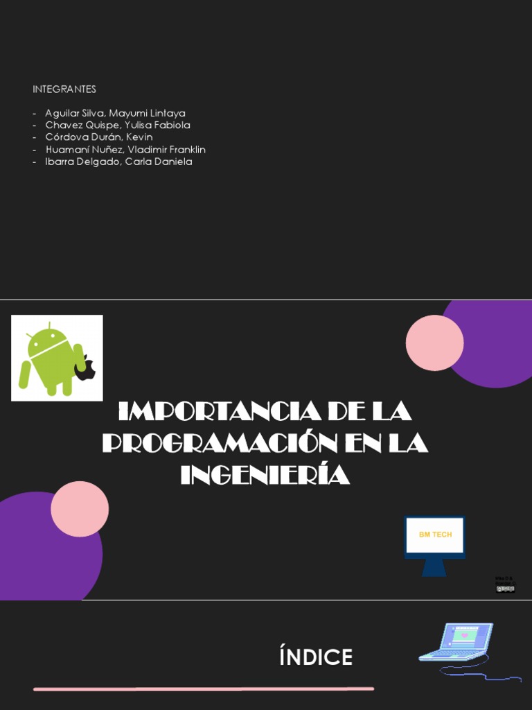 Importancia de La Programación en La Ingeniería | PDF