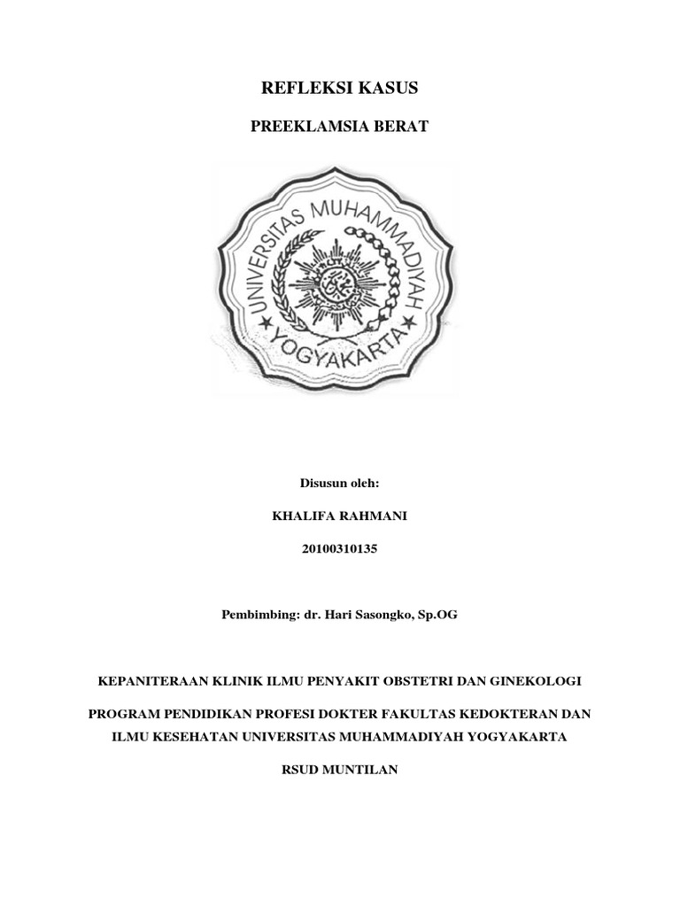 Refleksi Kasus Peb | PDF