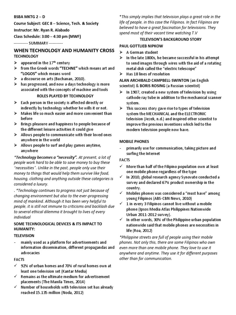 Complete Finals STS Reviewer | PDF | Biodiversity | Social Media