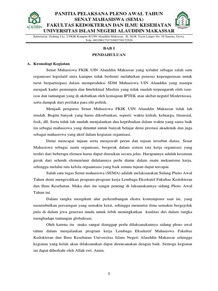 Isi LPJ | PDF