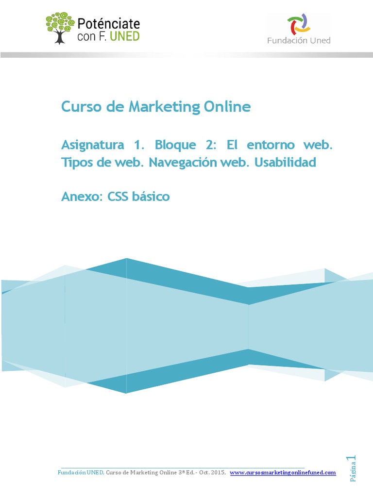 Anexo CSS Básico | PDF | Hojas de estilo en cascada | HTML