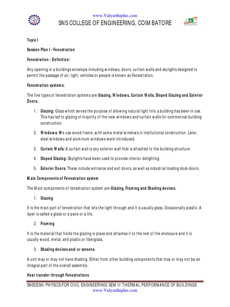 PH8201 Physics For Civil Engineering Notes PDF | PDF | Window | Color