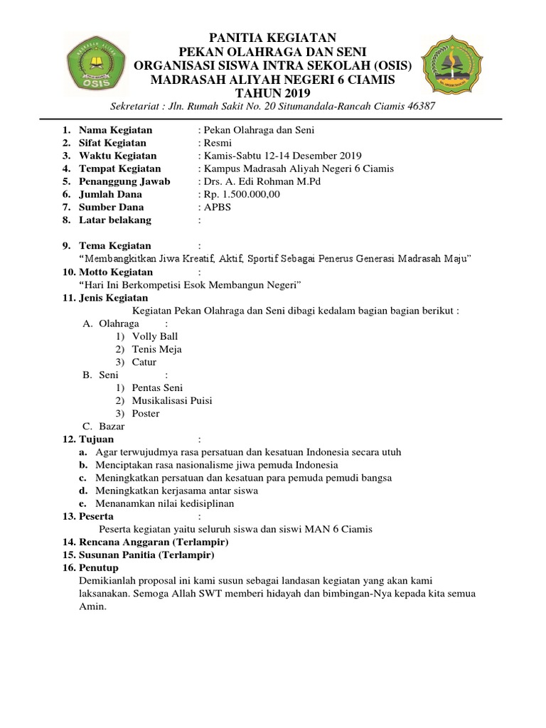 Proposal PORSENI | PDF