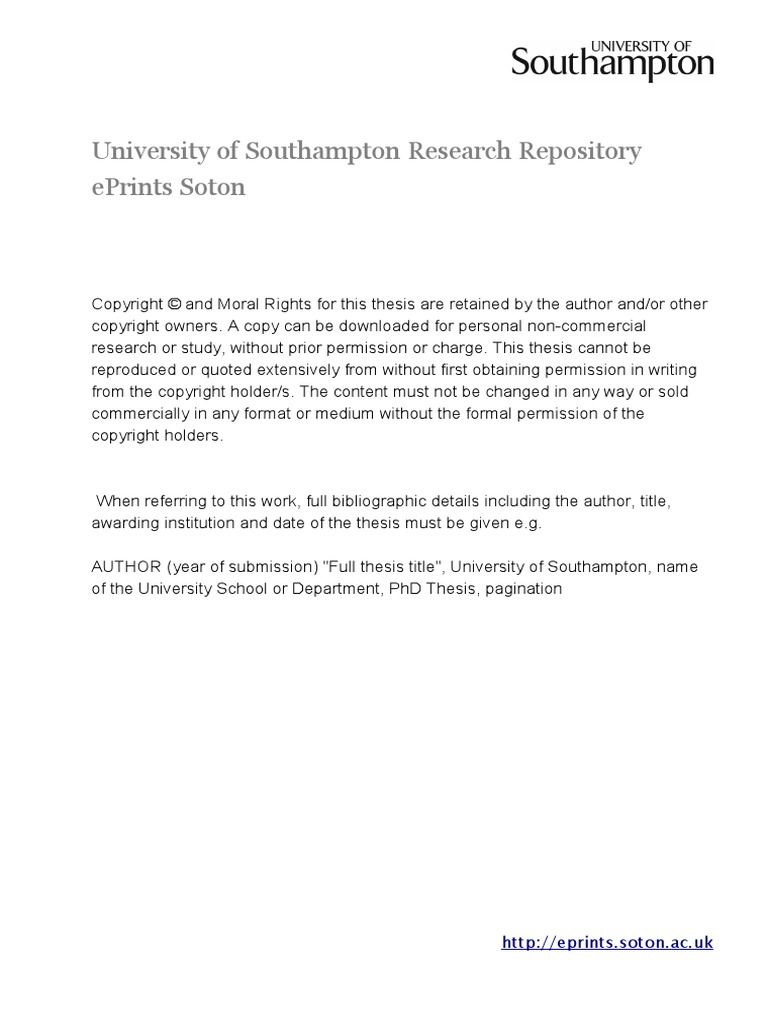 Kirsty Ward EdD Thesis 2010 PDF | PDF | Preschool | Evaluation