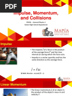 Physical Sciences-Momentum and Impulse | PDF | Momentum | Collision
