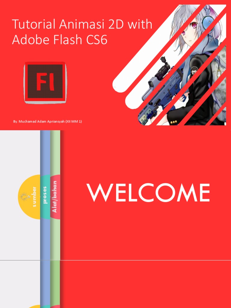 Tutorial Animasi 2D di Adobe Flash CS6 | PDF