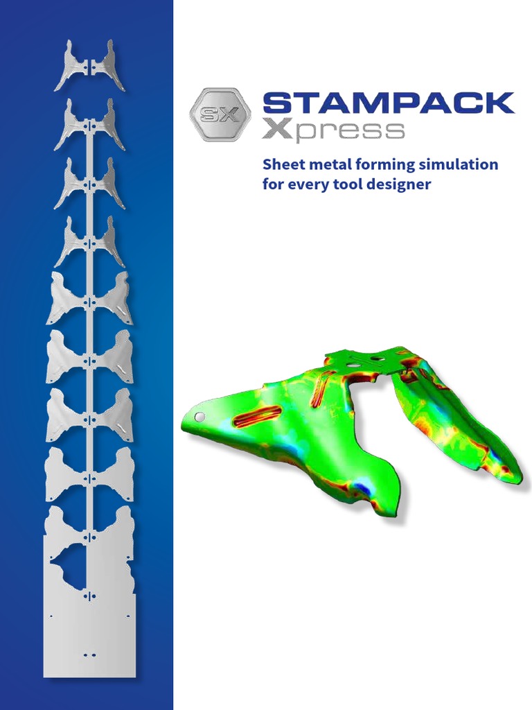 Stampack Xpress Sheet Metal Forming Simulation | PDF | Sheet Metal | Simulation