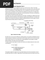 Horizontal Three Phase Separator Design | PDF | Flow Measurement ...