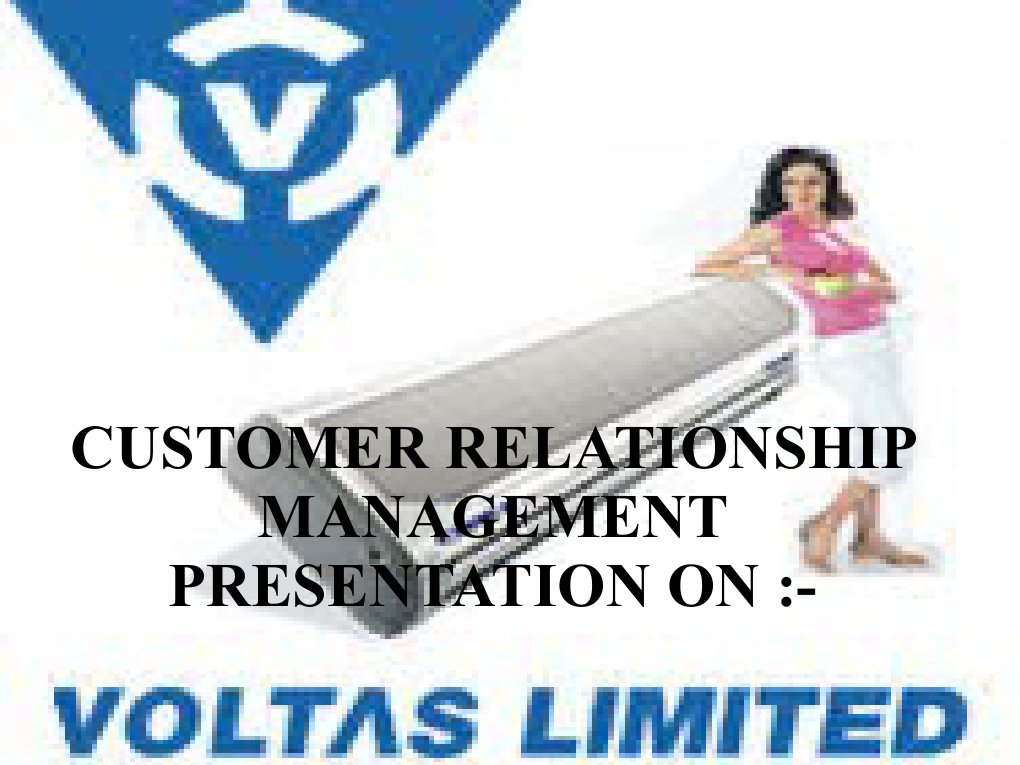 CRM Strategies for Voltas Customer Care | PDF | Market (Economics ...