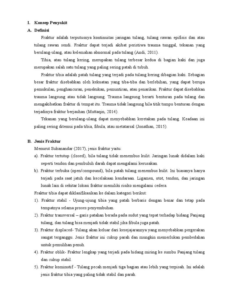 LP Fraktur Tibia | PDF