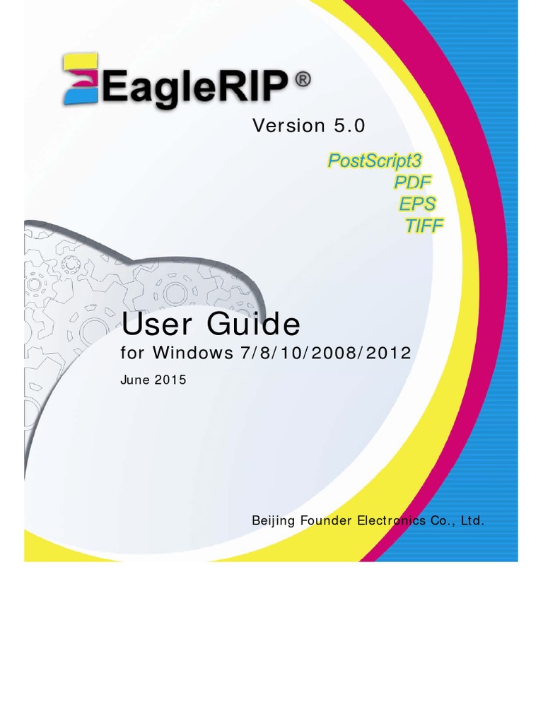 EagleRIP User Guide | Download Free PDF | Graphical User Interfaces | Menu (Computing)