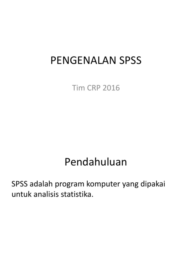Transformasi Data Mengunakan Spss | PDF