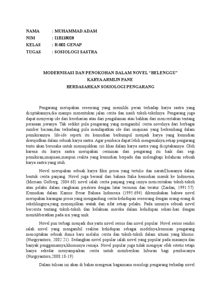 Biografi Armin Pane | PDF | Puisi