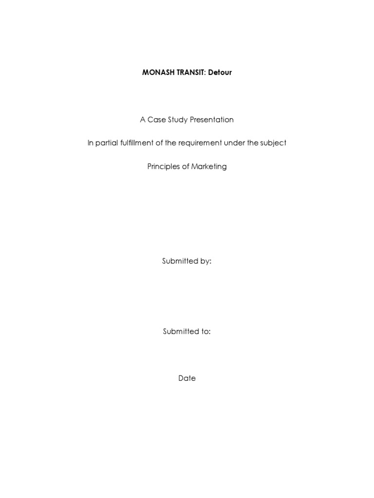 Case Study | PDF | Competition | Marketing Strategy