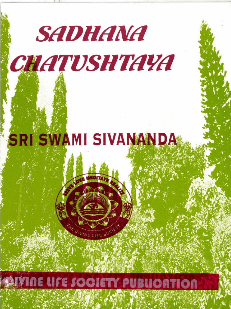 Sadhana Chatushtaya by Swami Sivananda PDF | PDF | Ātman (Hinduism) | Yoga