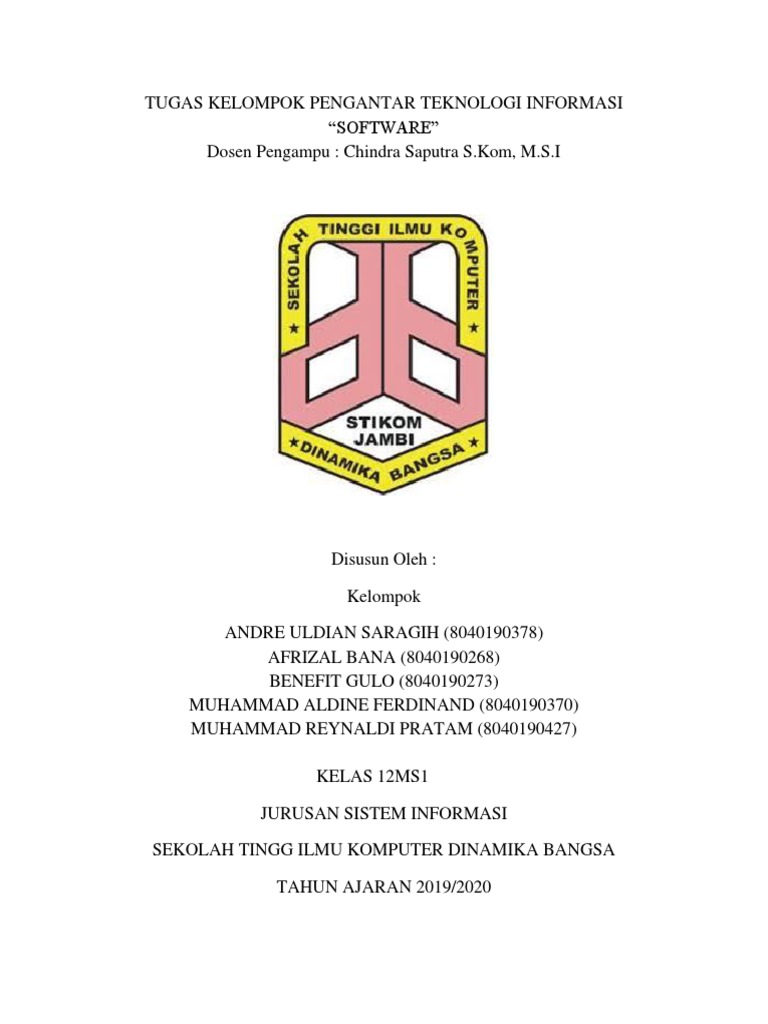 Sejarah dan Pengertian Software Komputer | PDF | Komputer