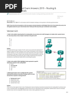 Checkpoint Exam: Routing Concepts and Configuration Exam - Checkpoint Exam | PDF | Routing ...