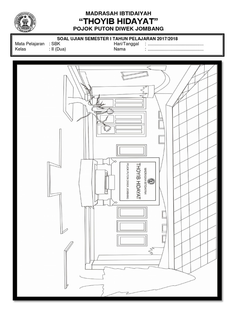 Mewarnai MI Thoyib Hidayat Kelas 2 SD | PDF