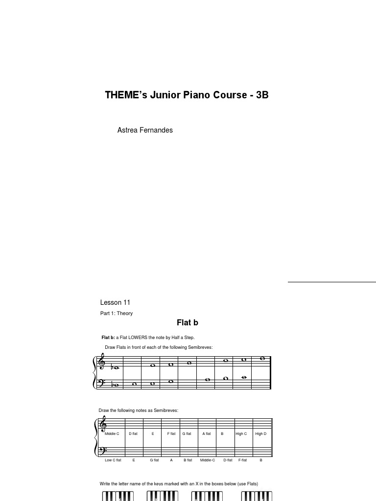 TJPC 3B - Complete | PDF | Piano | Sound