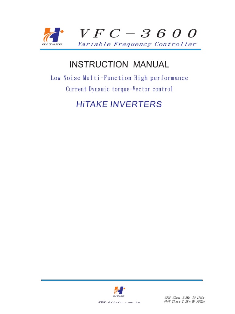 Manual Hitake | PDF | Power Inverter | Power Supply