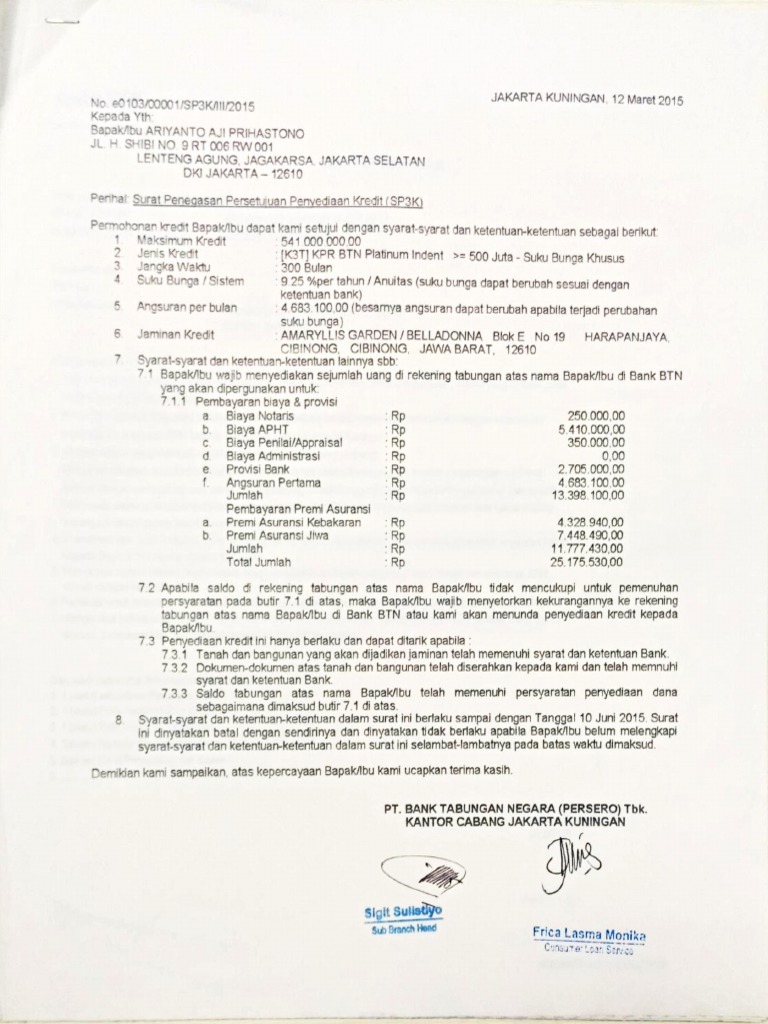 SP3K Amarylis Garden Blok E - 19 | PDF
