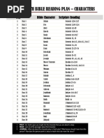 The Official 365 Day Reading Plan For The Bible in A Year | PDF | Bible ...