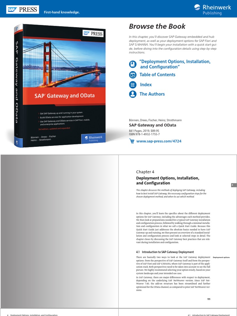 Sap Gateway Odata | PDF | Sap Se | Cloud Computing