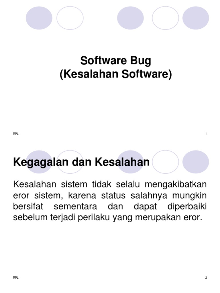 Software Buggy | PDF