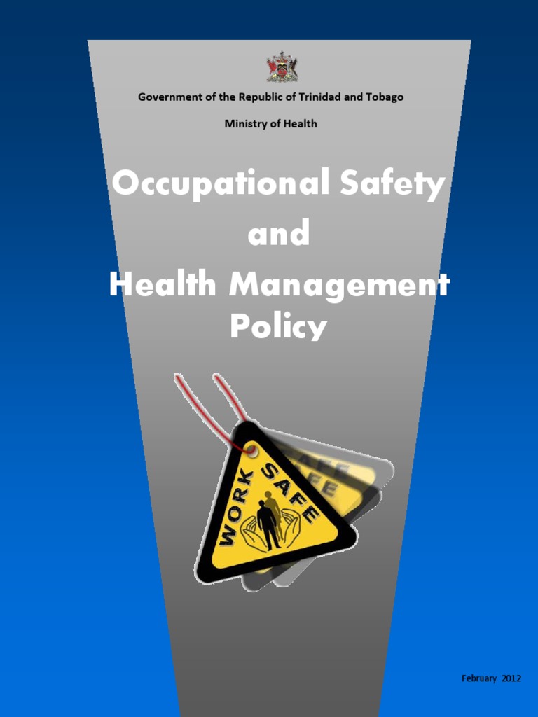OSH Management System Policy | PDF | Occupational Safety And Health ...