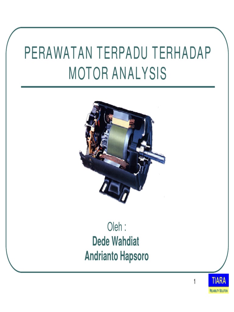 Motor Diagnistic Training | PDF | Electric Motor | Propulsion