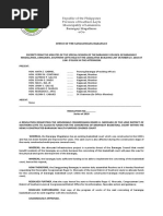 Reso For Road Concreting | PDF | Philippines | Government