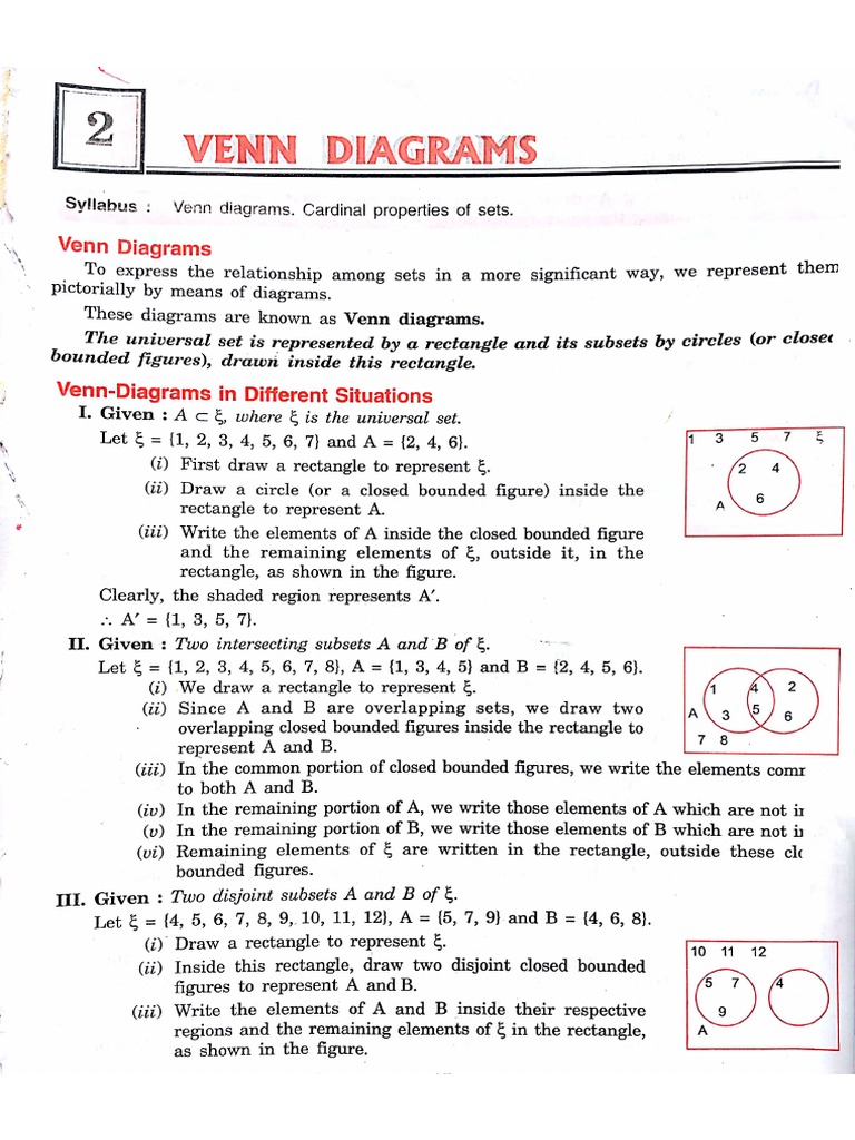 Sets Icse Class 7 Maths by Rs Agarwal PDF | PDF