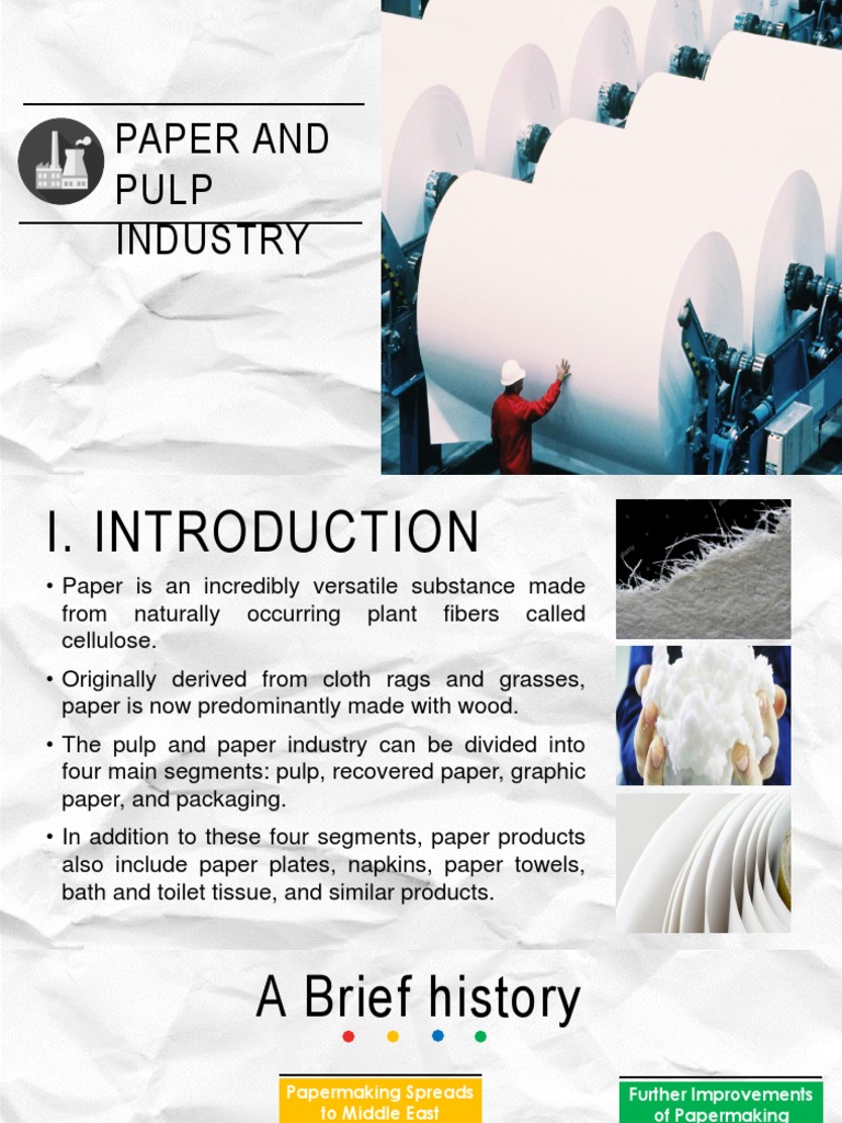 Paper and Pulp Industry CPI - Draft 1 | PDF | Pulp (Paper) | Papermaking