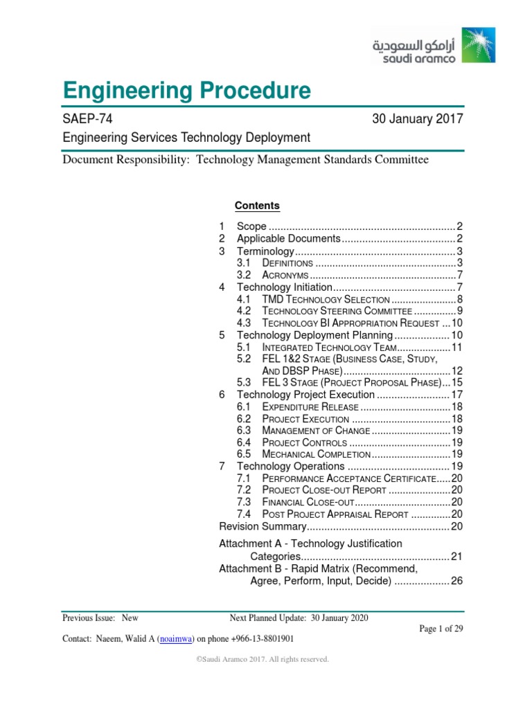 Saep 74 | PDF | Specification (Technical Standard) | Procurement