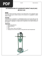 Aiv Test Report | PDF | Road Surface | Experiment