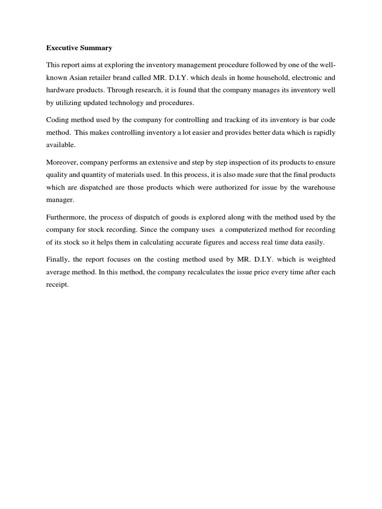 MR Diy | PDF | Inventory | Barcode