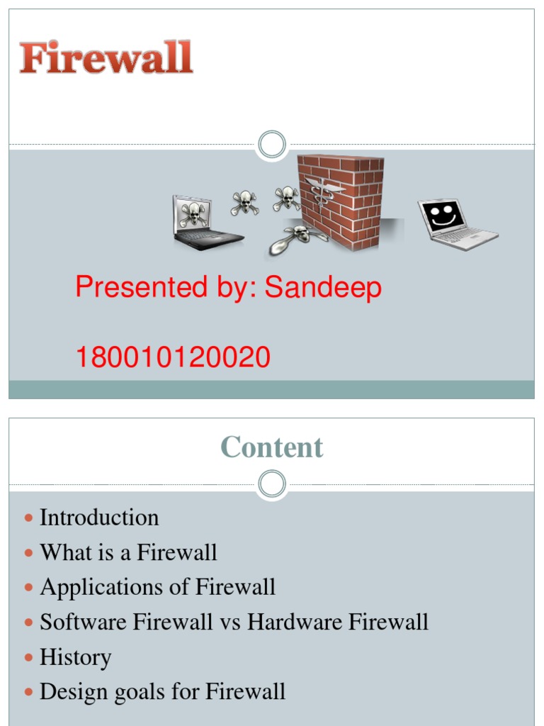 Overview of Firewall Technology | PDF | Firewall (Computing) | Computer ...