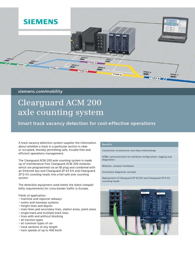 Datasheet - Clearguard - ACM 200 - Axle - Counting - System - AU PDF ...