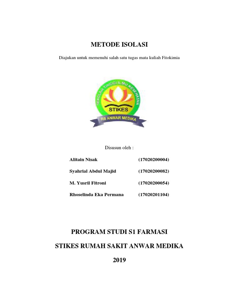 Metode Isolasi | PDF