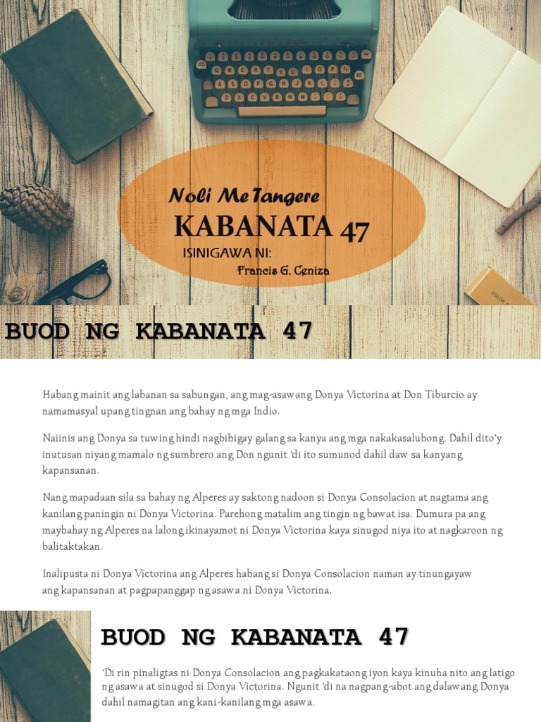 Kabanata 47 Noli Me Tangere | PDF
