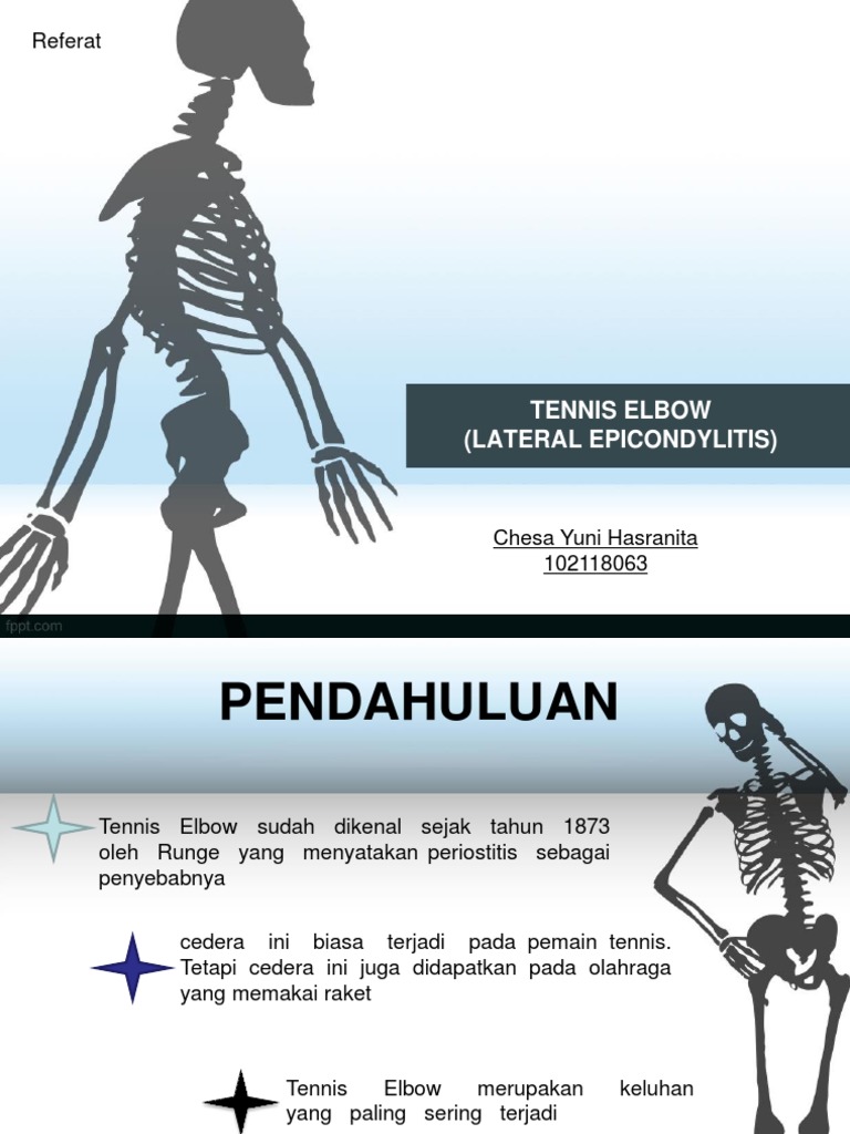 Tenis Elbow Lateral Epicondylitis Pdf