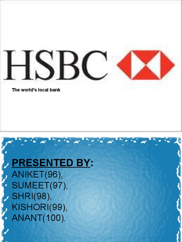 The World's Local Bank | PDF | Hsbc | Banks