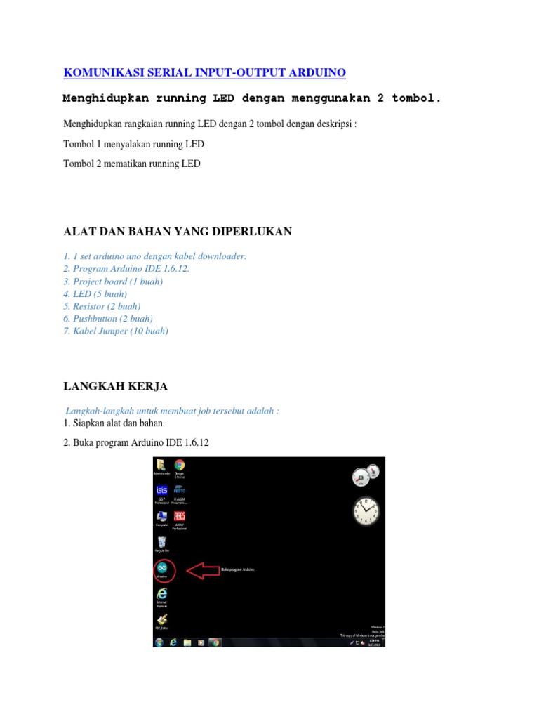 Komunikasi Serial Input Arduino | PDF | Komputer