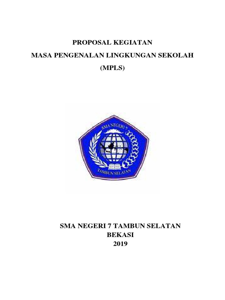 Proposal MPLS SMA Negeri 7 Tamsel 2019 | PDF