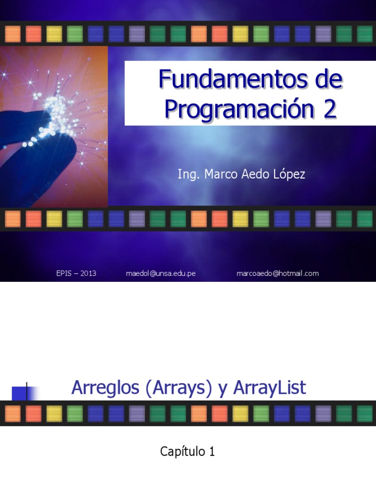 Tema01.2 Arreglos y ArrayList | Descargar gratis PDF | Estructura de ...